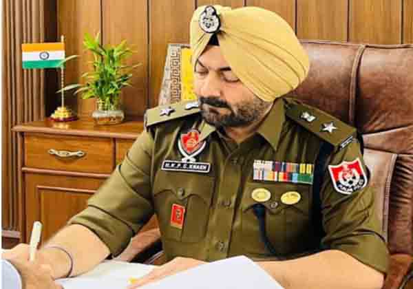 SSP Harkamal Preet Khakh launched Operation CASO, raid 1